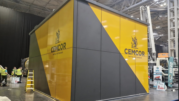 Case Study | Corporate Exhibition Stand | CEMCOR - Setanta Construction