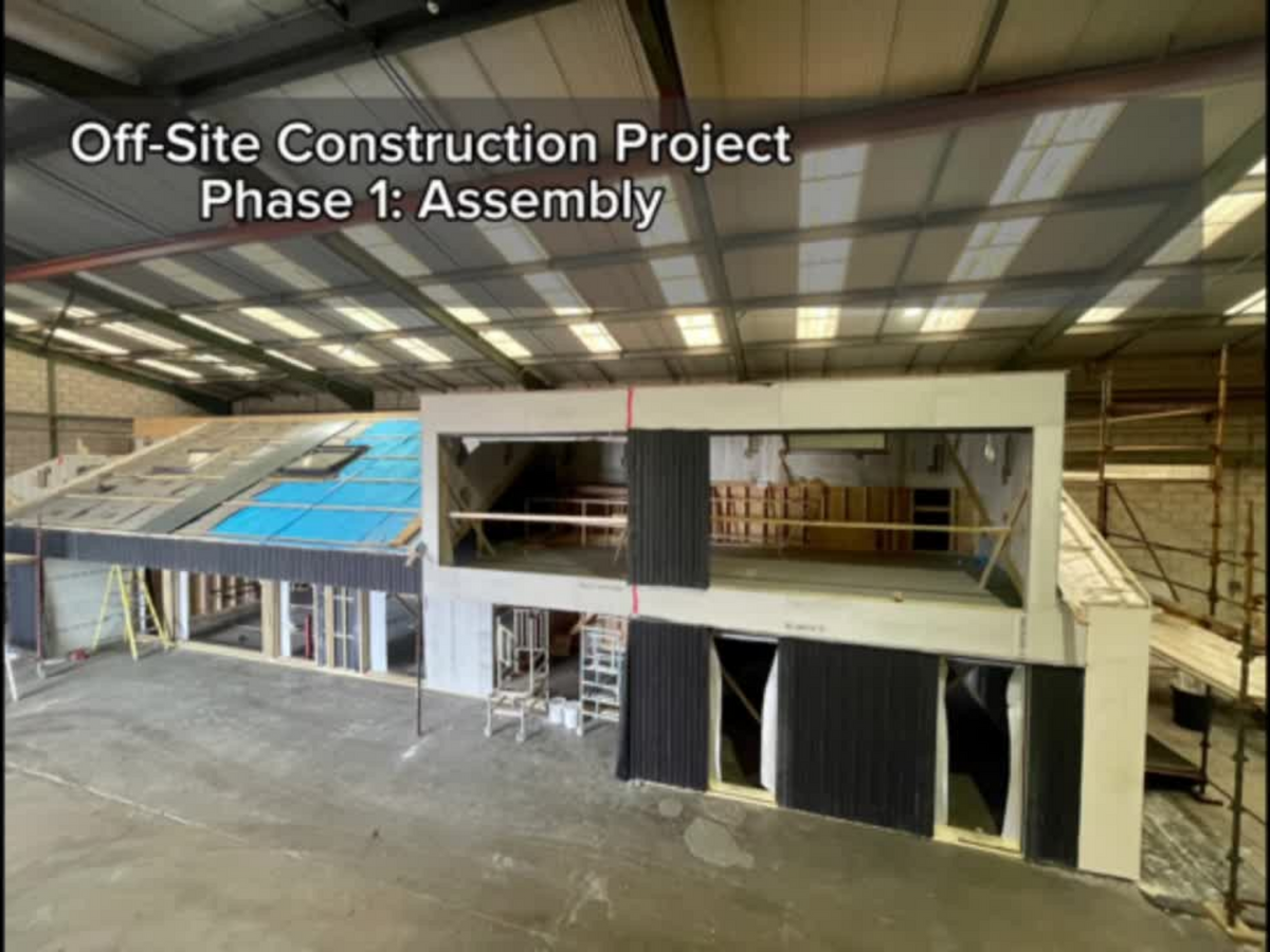 Timelapse Video: Offsite Construction Project - Setanta Construction